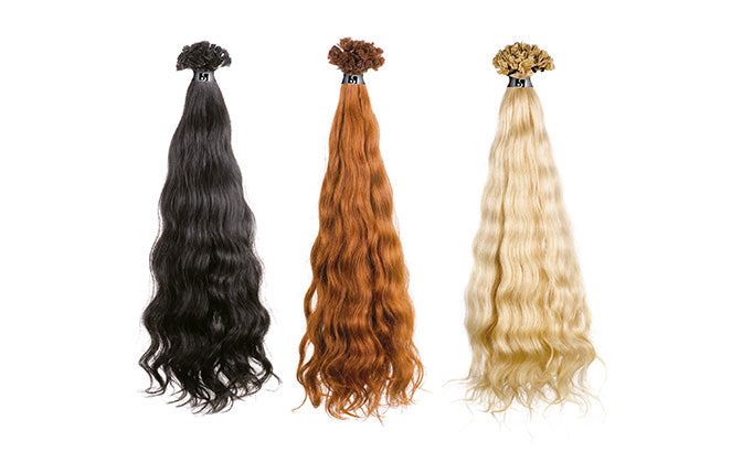 Wavy & Curly Bonding Extensions | Hickenbick Hair